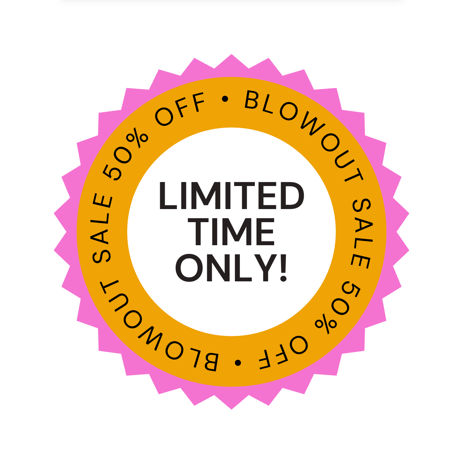 Blowout Sale – Black Paper Party
