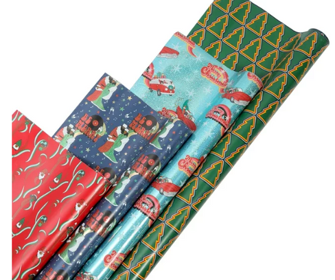 Wrapping Paper – Black Paper Party