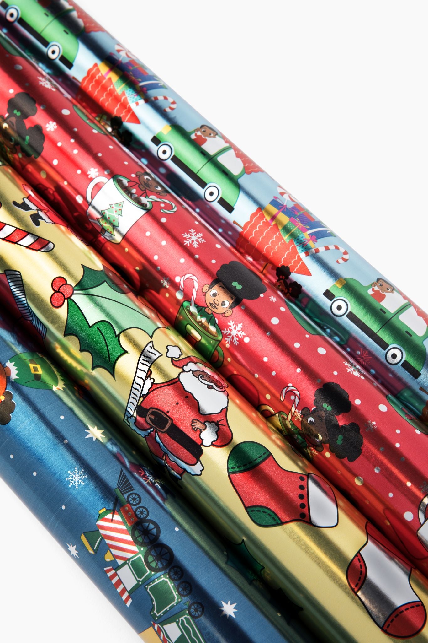 Wrapping Paper – Black Paper Party